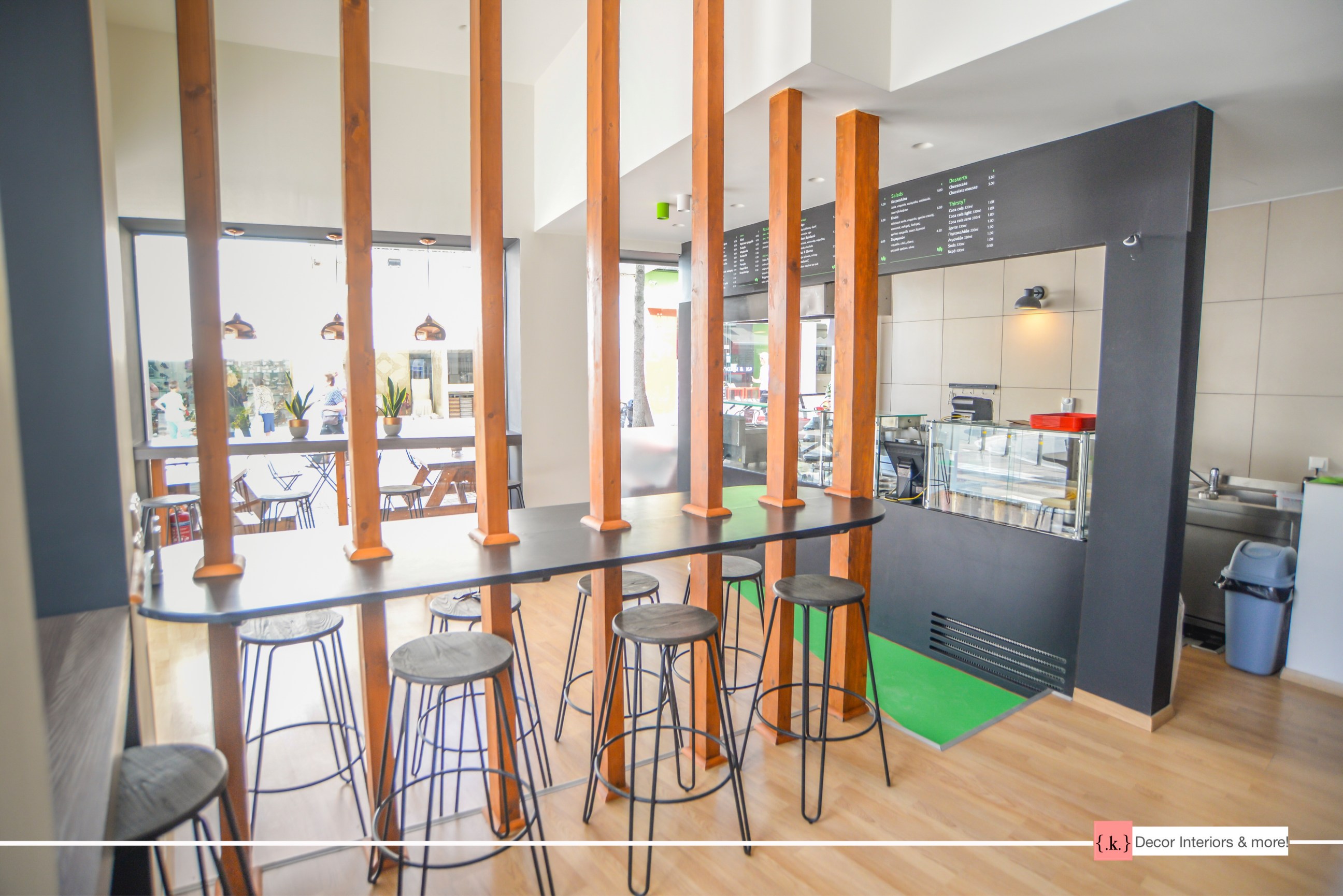 Interior design: Pasta Shop {before & after}