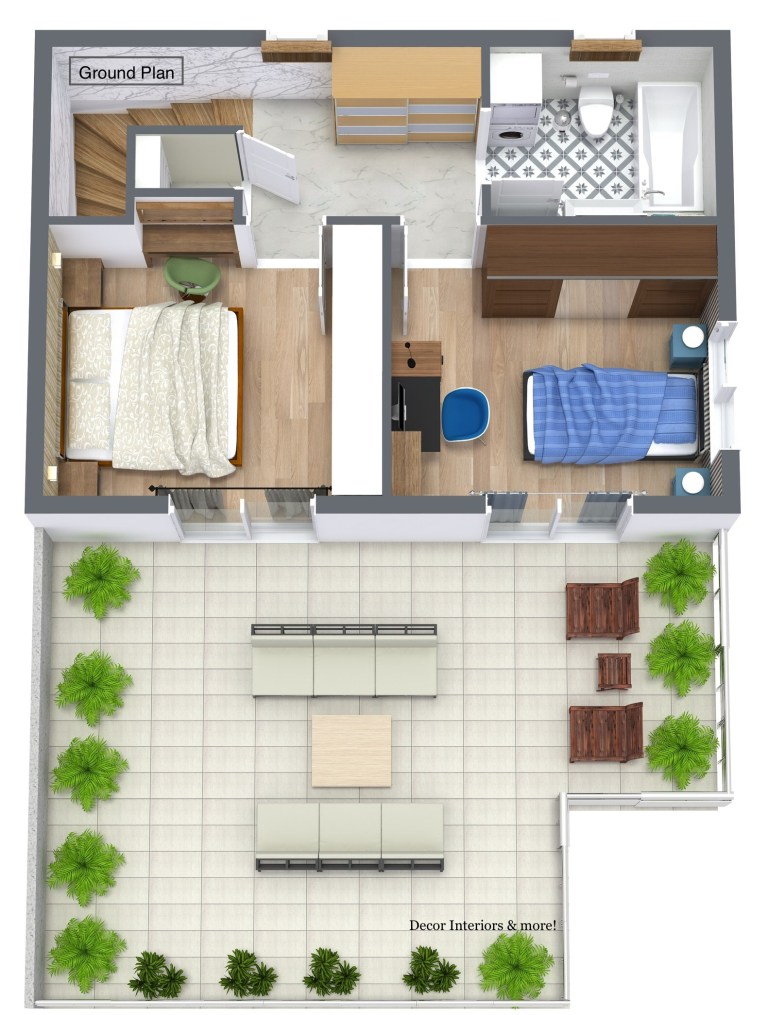 ΤΡΙΣΔΙΑΣΤΑΤΗ ΚΑΤΟΨΗ ΜΕΖΟΝΕΤΑΣ ΣΕ ΣΥΝΕΡΓΑΣΙΑ ΜΕ ΤΗΝ GROUND PLAN ...