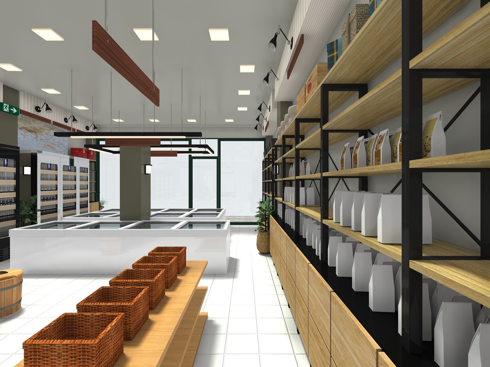 Grocery Shop | Interior design proposal
