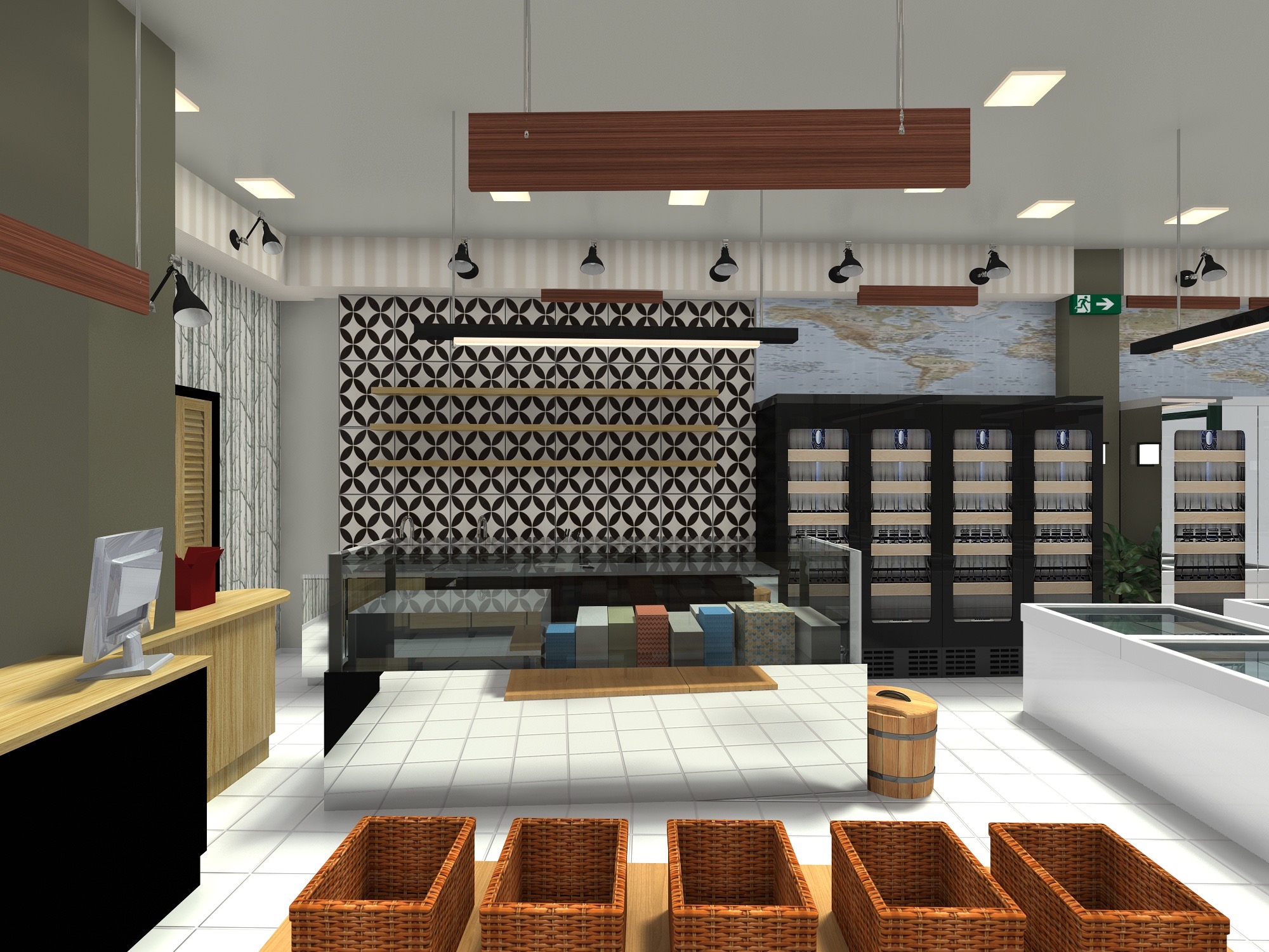 Grocery Shop | Interior design proposal