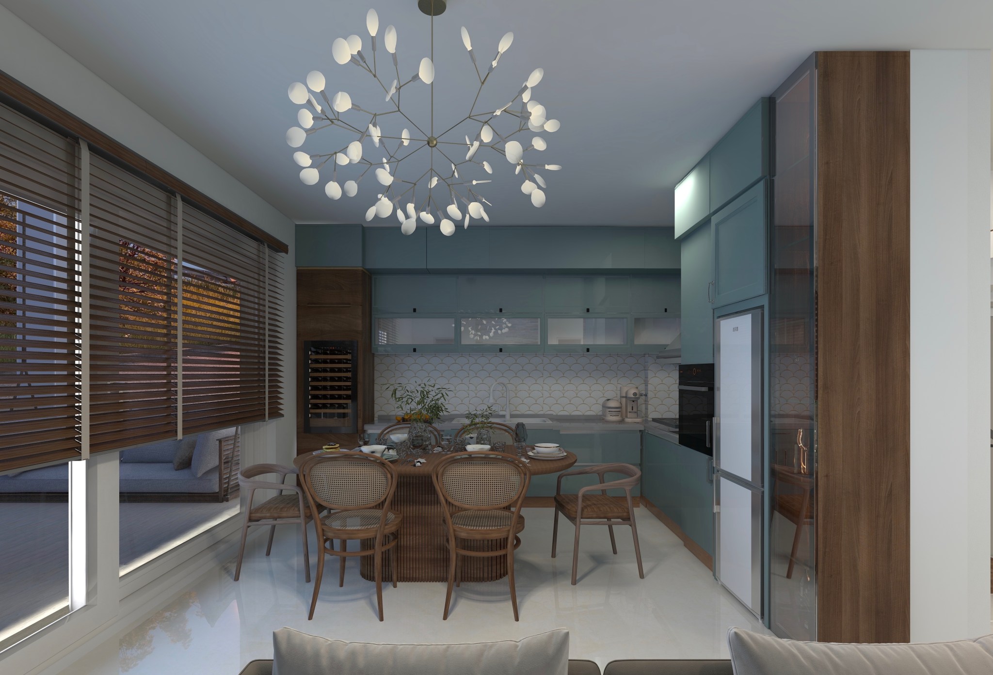 Interior design: μεζονέτα